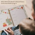 LONPUR Keepsake Memory Timeless First 5 Year Baby Book for Gender ...