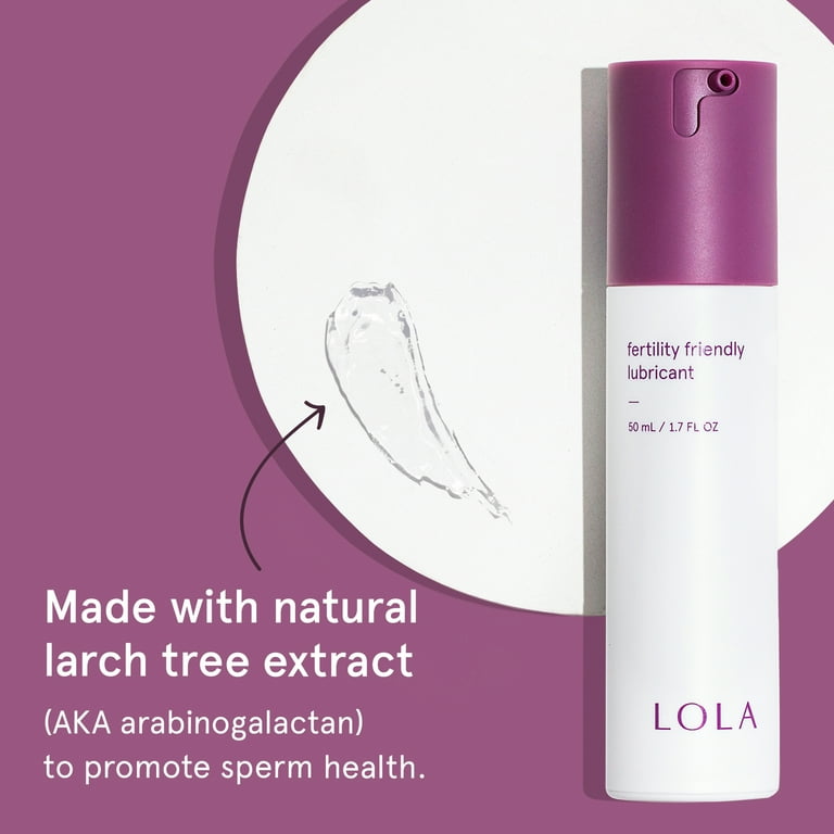 LOLA Fertility Friendly Water-Based Lubricant, 1.7 fl oz