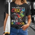 Crush Preschool Back To School Monster Truck Dinosaur TShirt - Walmart.com