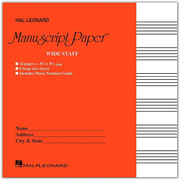 Manuscript Paper
