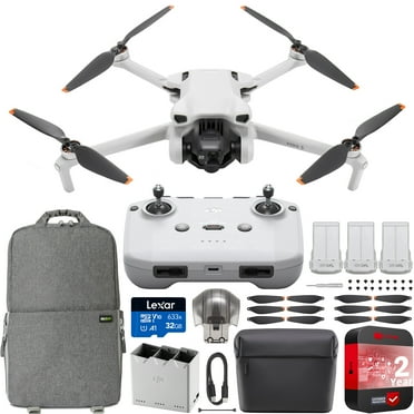 DJI FPV Camera Drone Combo with V2 Goggles, Remote & CPS 1 Year ...