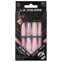 L.A. COLORS Lavish Nail Tips, Nails Muse, 26 Pieces - Walmart.com