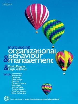 Pre-Owned Introducing Organizational Behaviour and Management ...