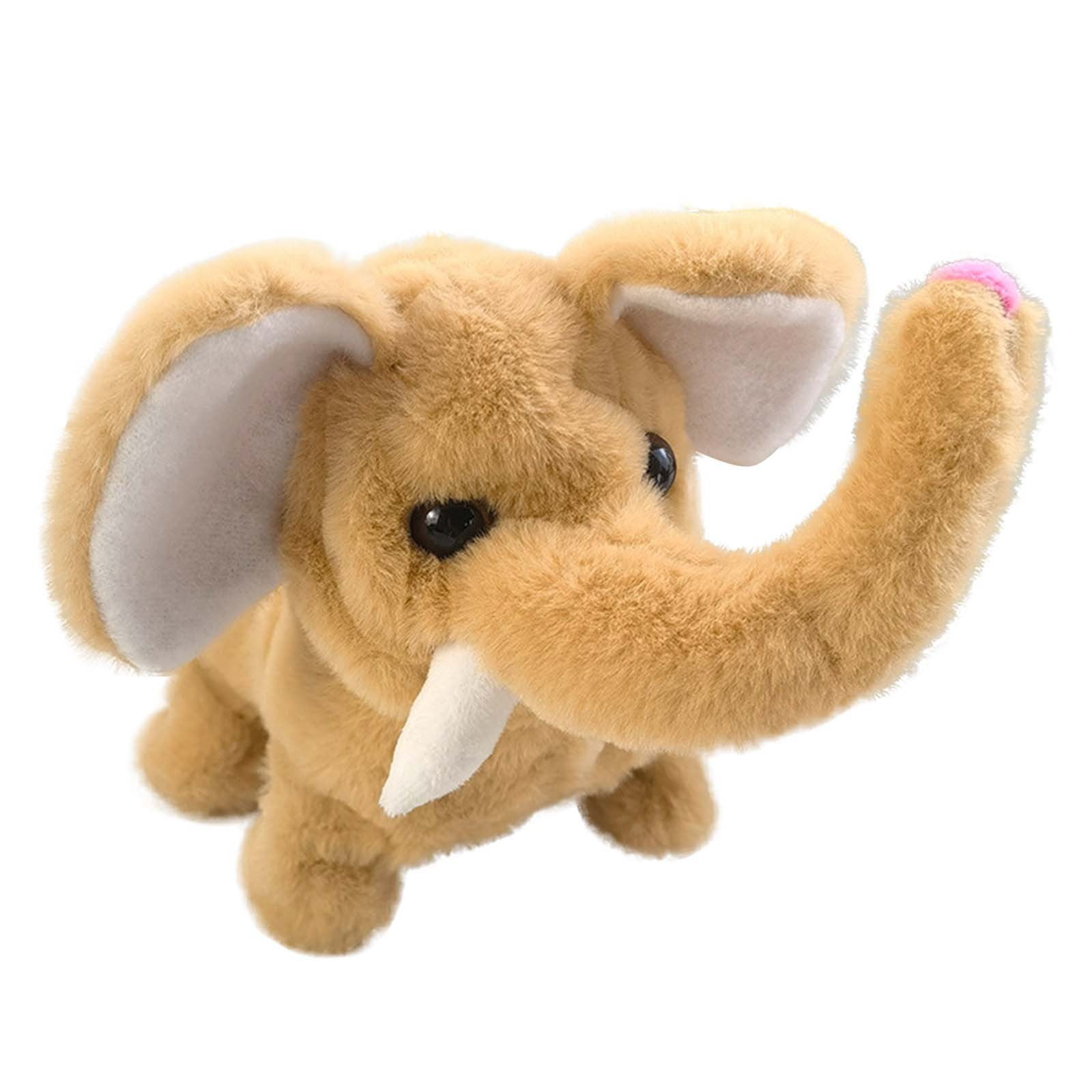 Interactive Electronic Elephant Toy – Walking Trumpeting And Nodding ...