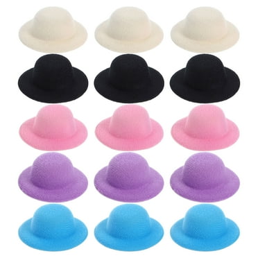 Raindrops 10pcs Mini Doll Hats Craft Set Imitation Miniature ...