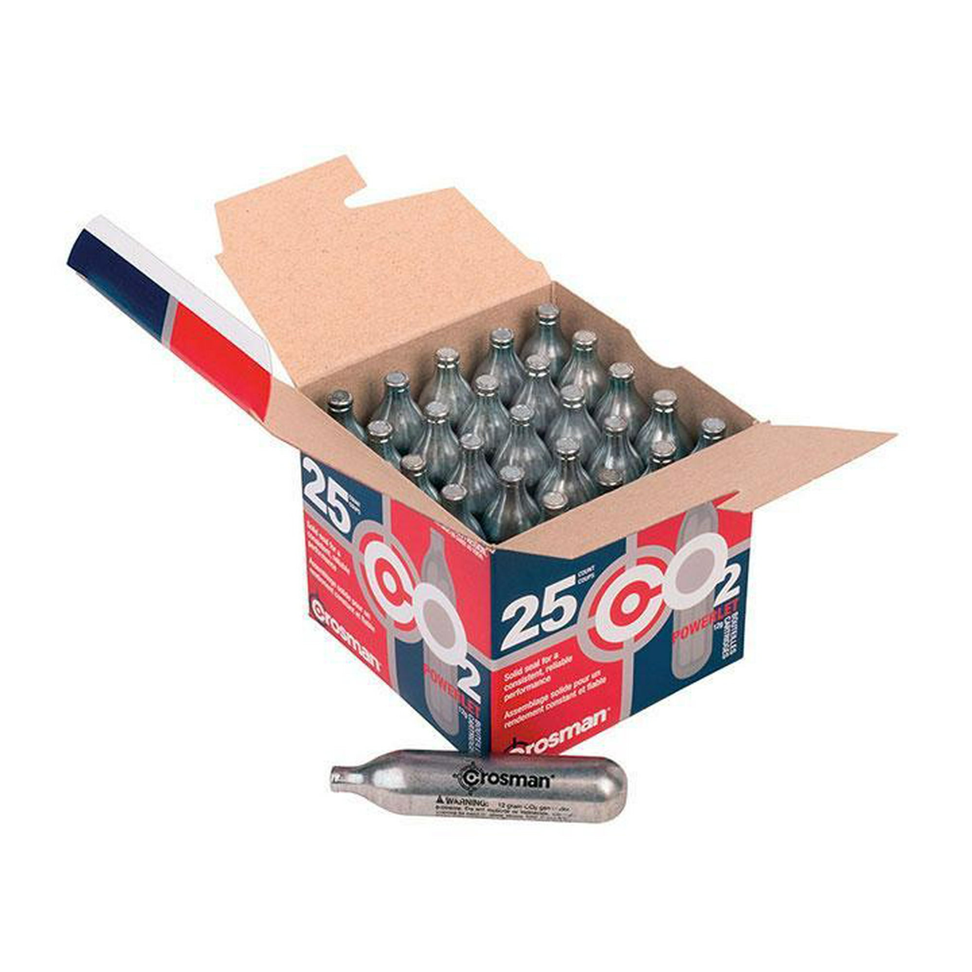 Click here for Crosman Powerlet 12g Co2 Cartridges25 Count prices