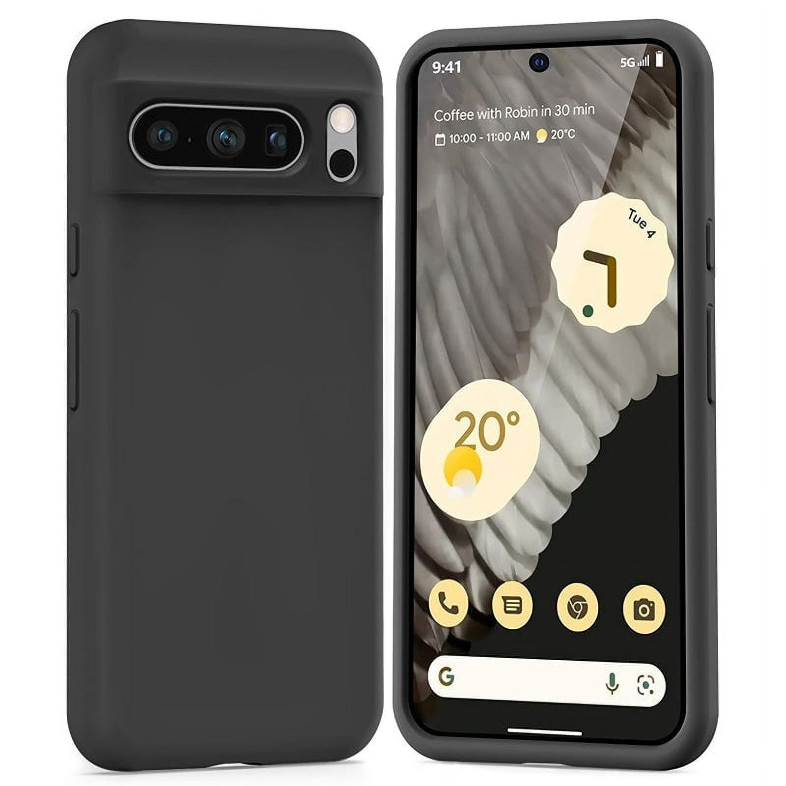 Click here for Pandaco Soft Shell Matte Black Case For Google Pix... prices