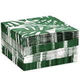 150 Pack Tropical Palm Leaf Paper Napkins, Hawaiian Luau Jungle Safari ...