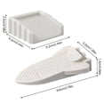 Agiufgs Door Stopper Double-Sided Textured, Grip for Maximum Stability ...
