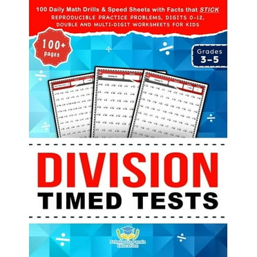 Success with Math Multiplication and Division Math Workbook for 3rd 4th ...