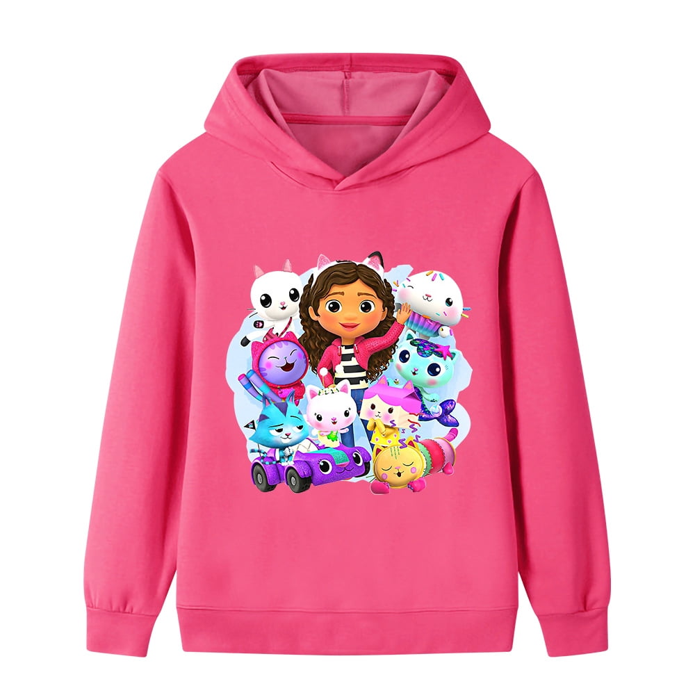 Click here for Unbranded Gabbys Dollhouse Printed Hoodie For Midd... prices