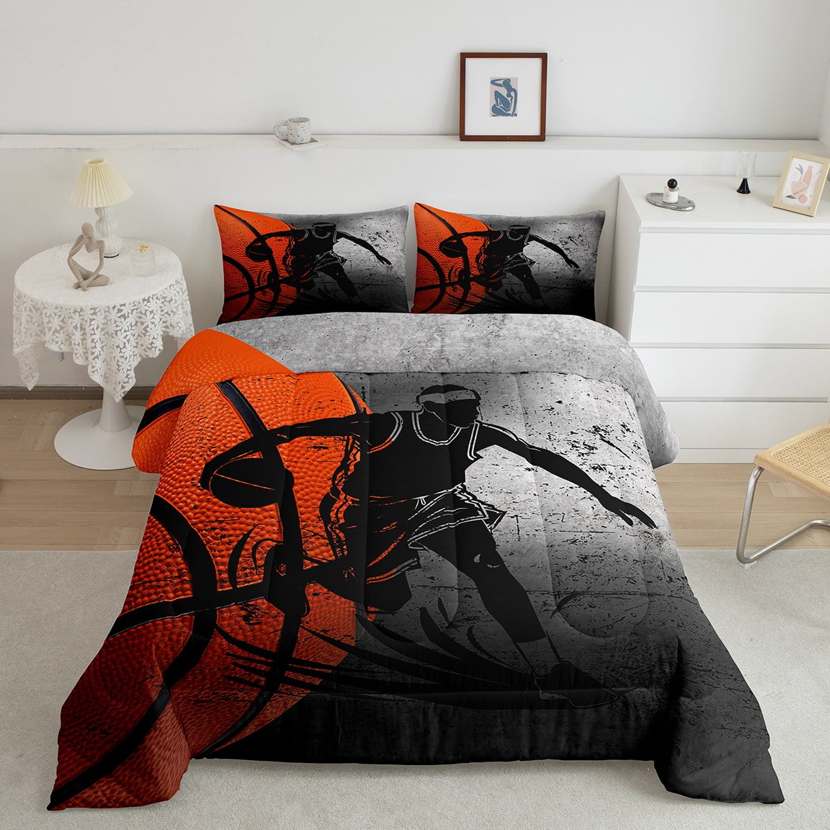 Click here for Erosebridal 3d Basketball Bedding Full Comforter S... prices