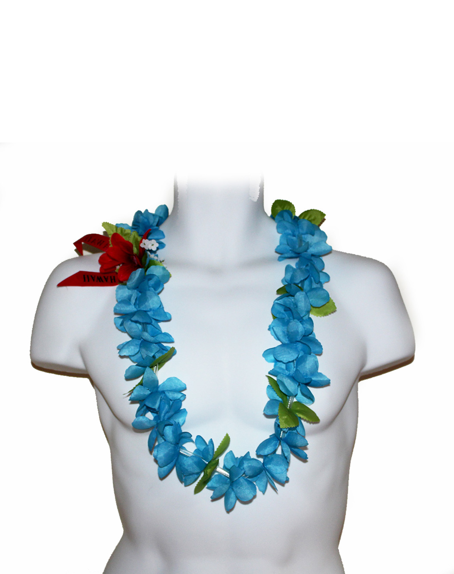 The Blue Color Hawaii Artificial Flower Simple Leis - Walmart.com