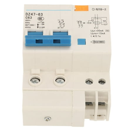 Miniature Circuit Breaker, Modular Construction DIN Rail Mount Short Circuit Protection Switch ...