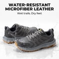 FitVille Men's Extra Wide Hiking Shoes with Arch Support Comfort ...