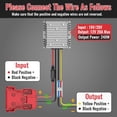 Kzreect 20V to 12V Step Down Converter Compatible with Mil-wau-kee 18V ...