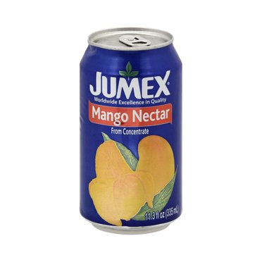 Jumex Natural Fruit Juice, Mango Nectar From Concentrate, 11.3 oz - Pack of 24 - Walmart.com