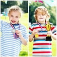 Award Trophy Prop Winner Plastic Trophy Cup Toy with 3 Medals Party ...