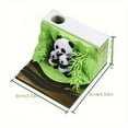 3D Panda Sticky Notes & Calendar, Cute Desktop Organizer with Memo and ...