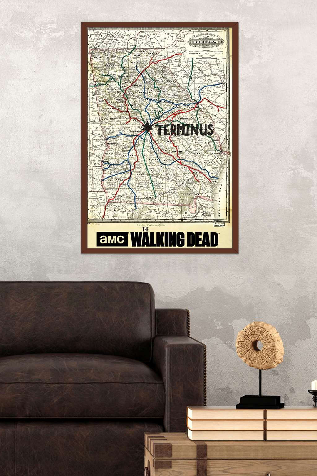 Walking Dead Terminus Sign