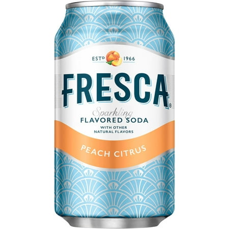 Fresca Peach Sparkling Soda, 12 Fl. Oz., 12 Count - Walmart.com
