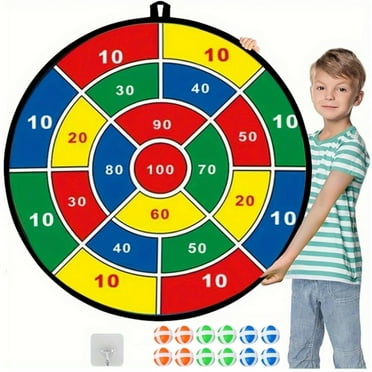 Dart Board Game for Kids, Outdoor Indoor Fun, Cool Family Party Activities, Classic Backyard ...