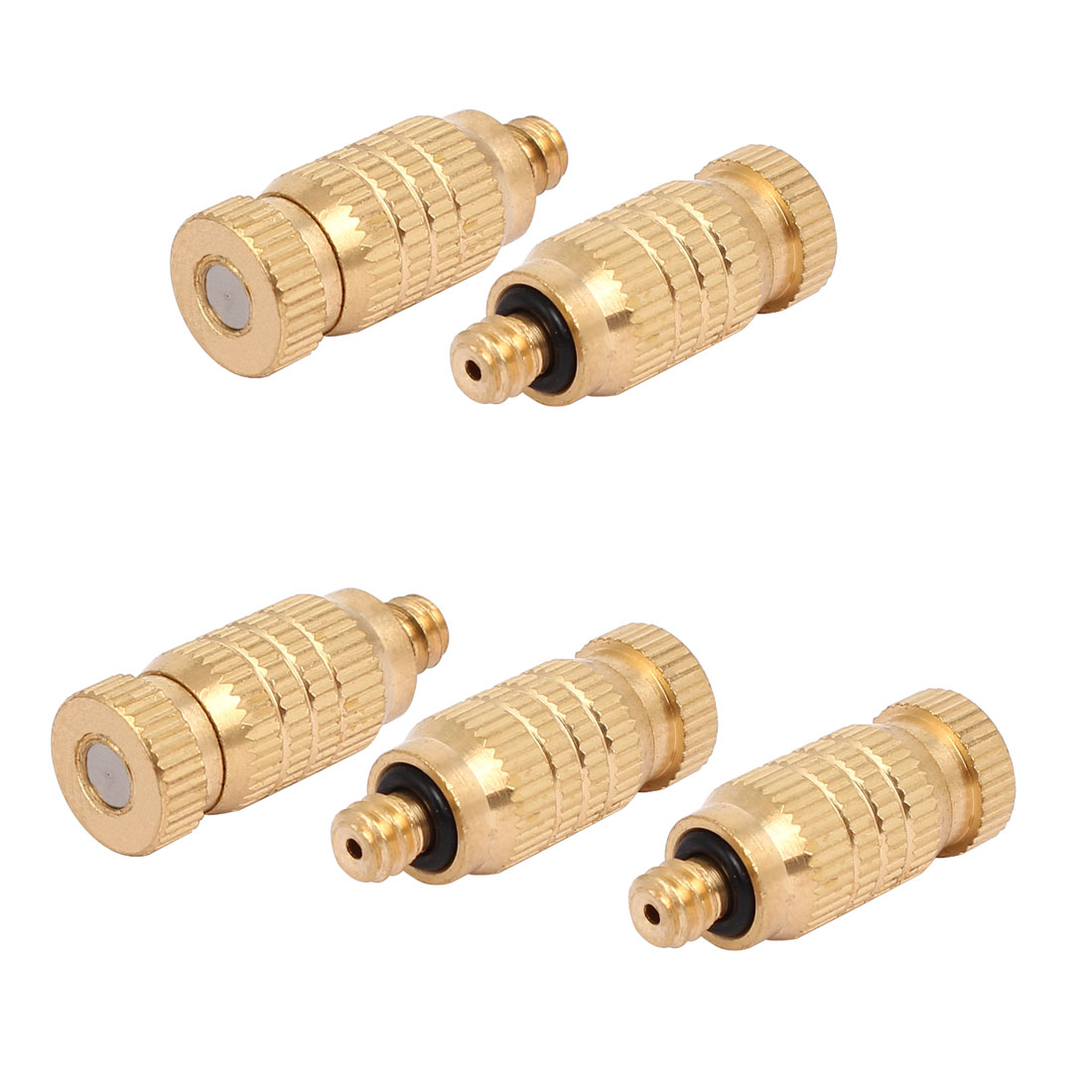 0.1mm Orifice Dia 25mm Long Brass Mist Nozzle Gold Tone 5pcs - Walmart.com