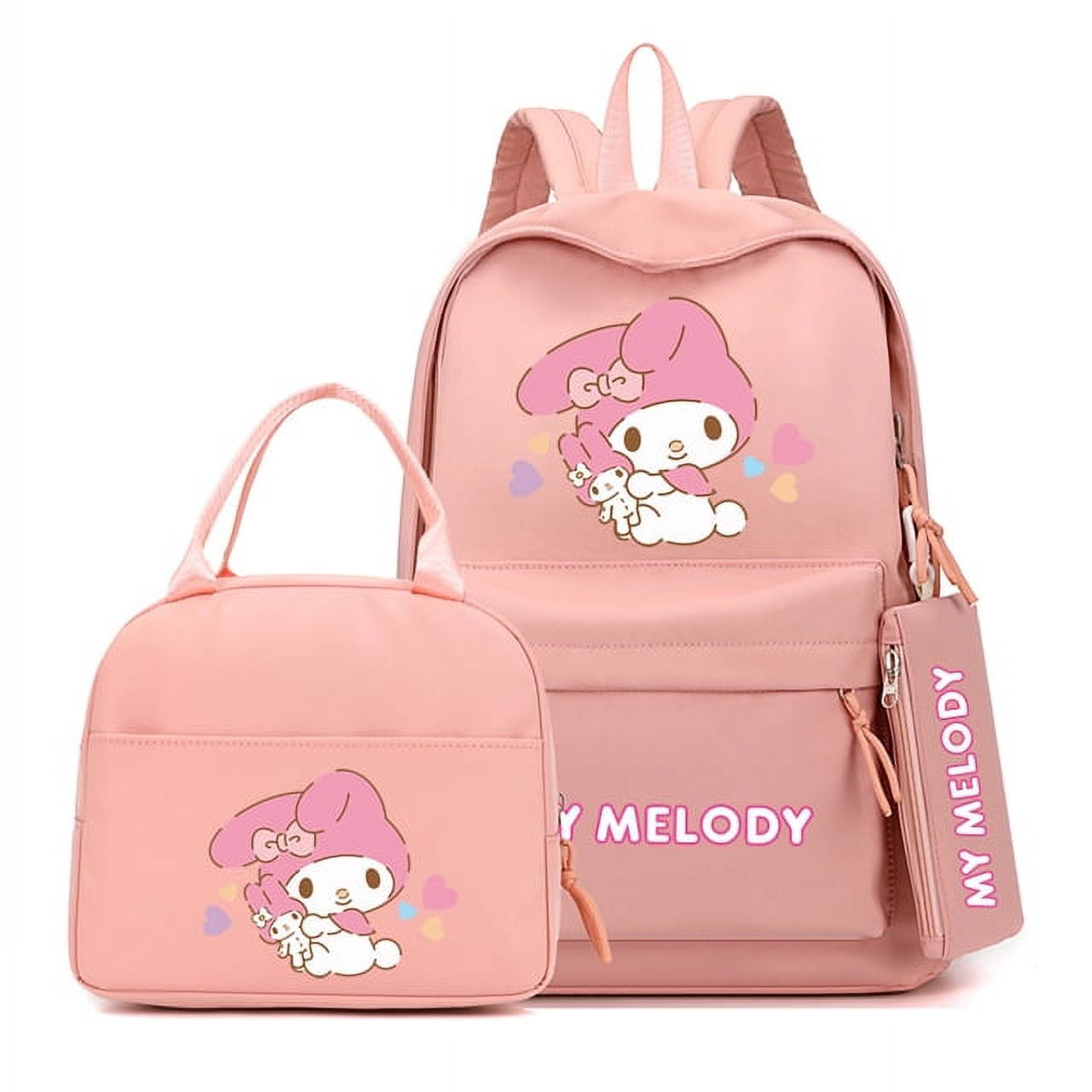 Click here for Miniso 3pcs/Set Sanrio My Melody Backpack With Lun... prices