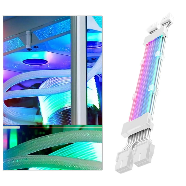 Psu 1000w Sirlyr RGB PSU Cables Cover Set With Two Lighting Panels ...