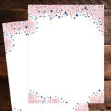Great Papers! Fireworks Patriotic Letterhead Multicolor 80/Pack ...