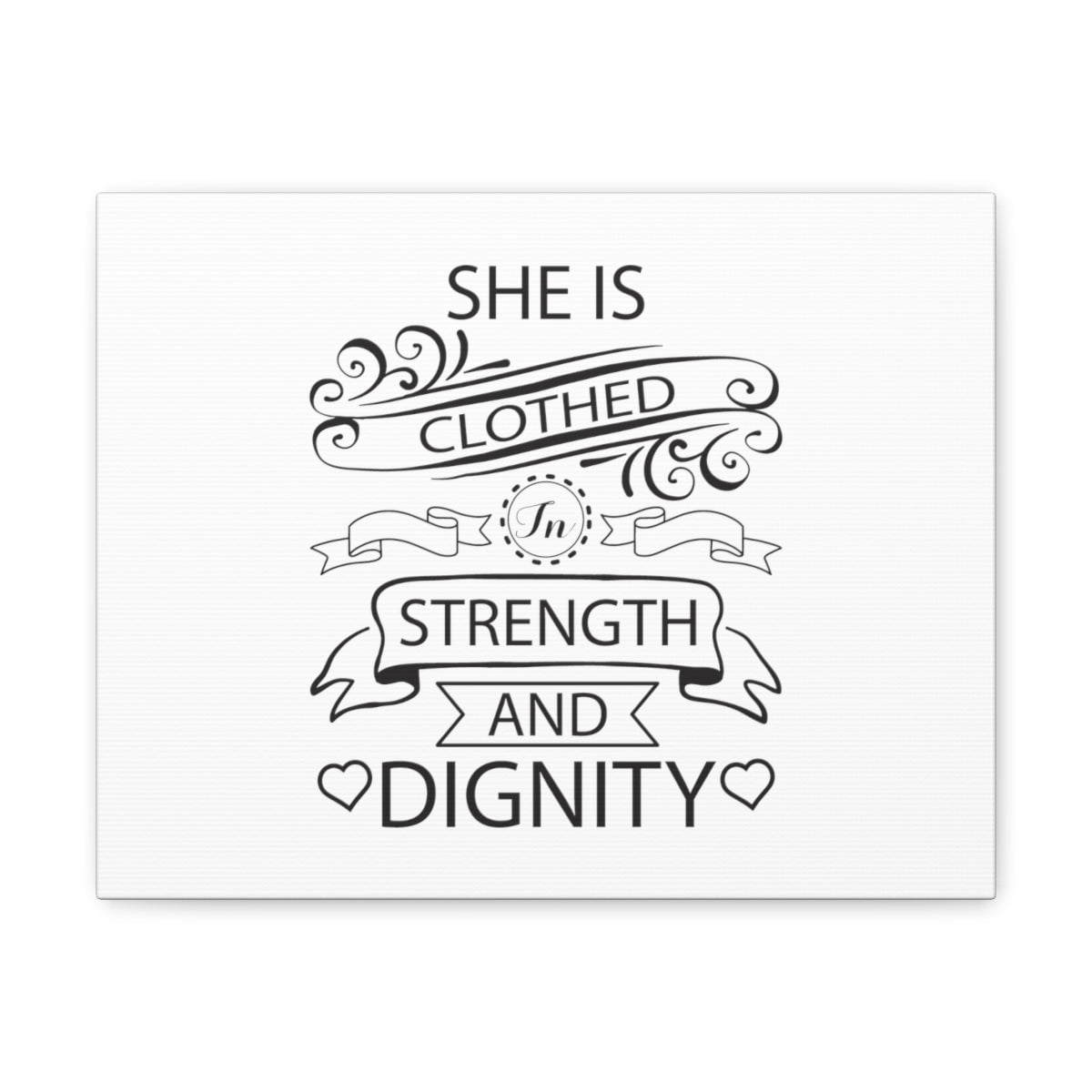 Scripture Walls Strength And Dignity Proverbs 31:25 Christian Wall Art ...