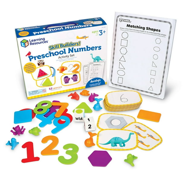 Skill Builders! Preschool Numbers | Bundle of 2 Each - Walmart.com