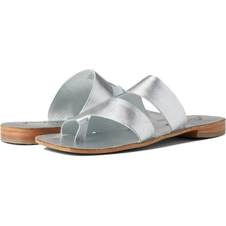 Free People Lander Sandal Silver Moon Metallic EU 37 US Womens 7 M ...