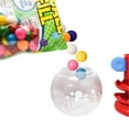 Toymendous Small Bubble Rainbow Bag, Gumball Refill, Mini Assorted ...