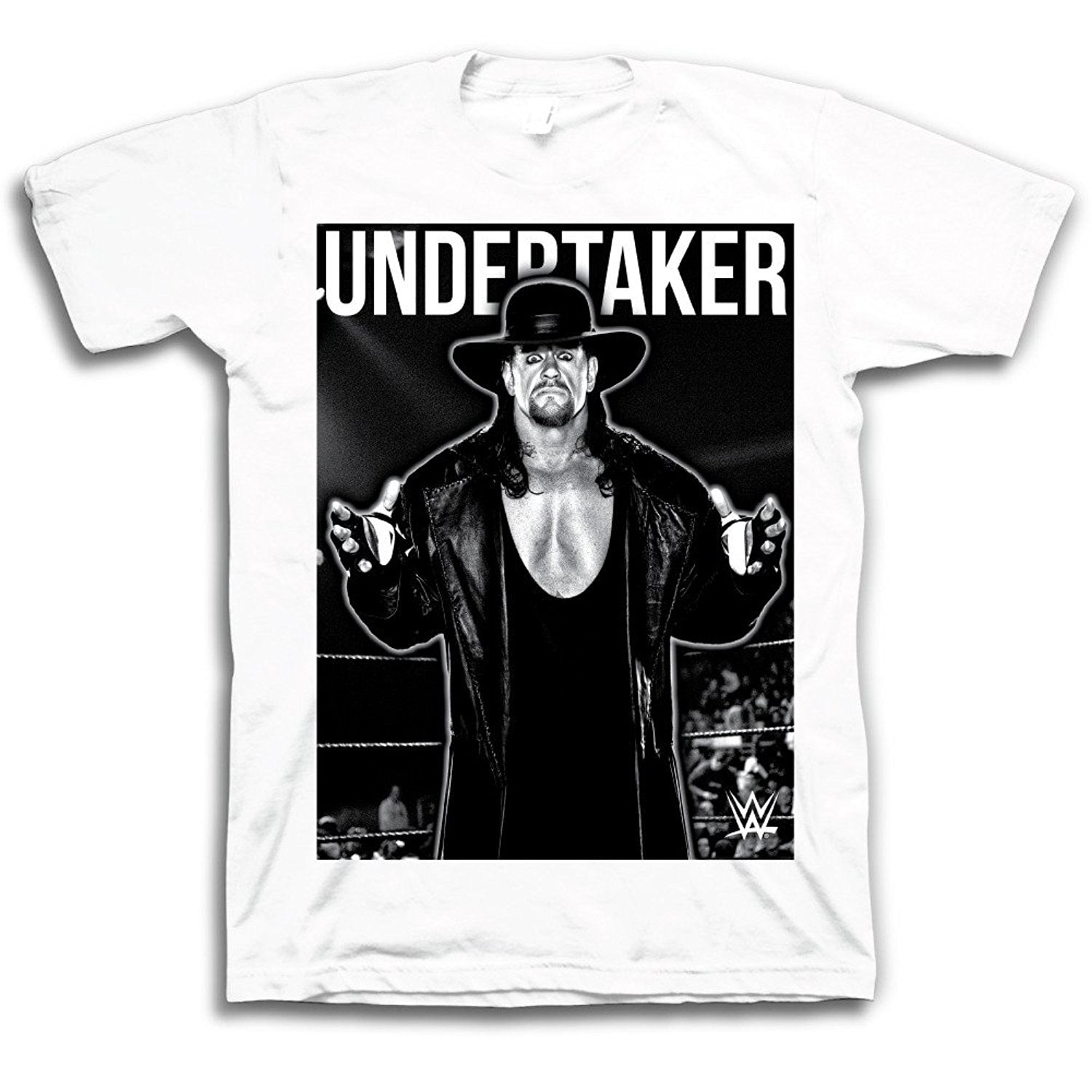 WWE Undertaker The Phenom Portrait White T-Shirt - Walmart.com