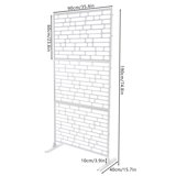 Privacy Screen Fence Panels White Outdoor Privacy Fence Screen ...