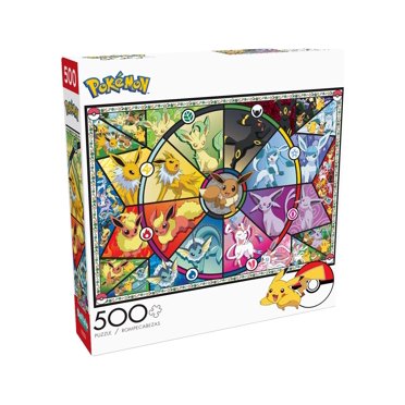 Buffalo Games Pokemon Eevee Evolutions Series 1 500 Piece Jigsaw Puzzle ...