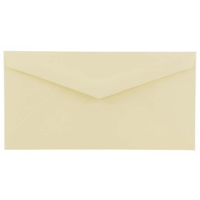 JAM Monarch Envelopes, 4 1/2 x 8 1/8, Ivory, 25/Pack - Walmart.com