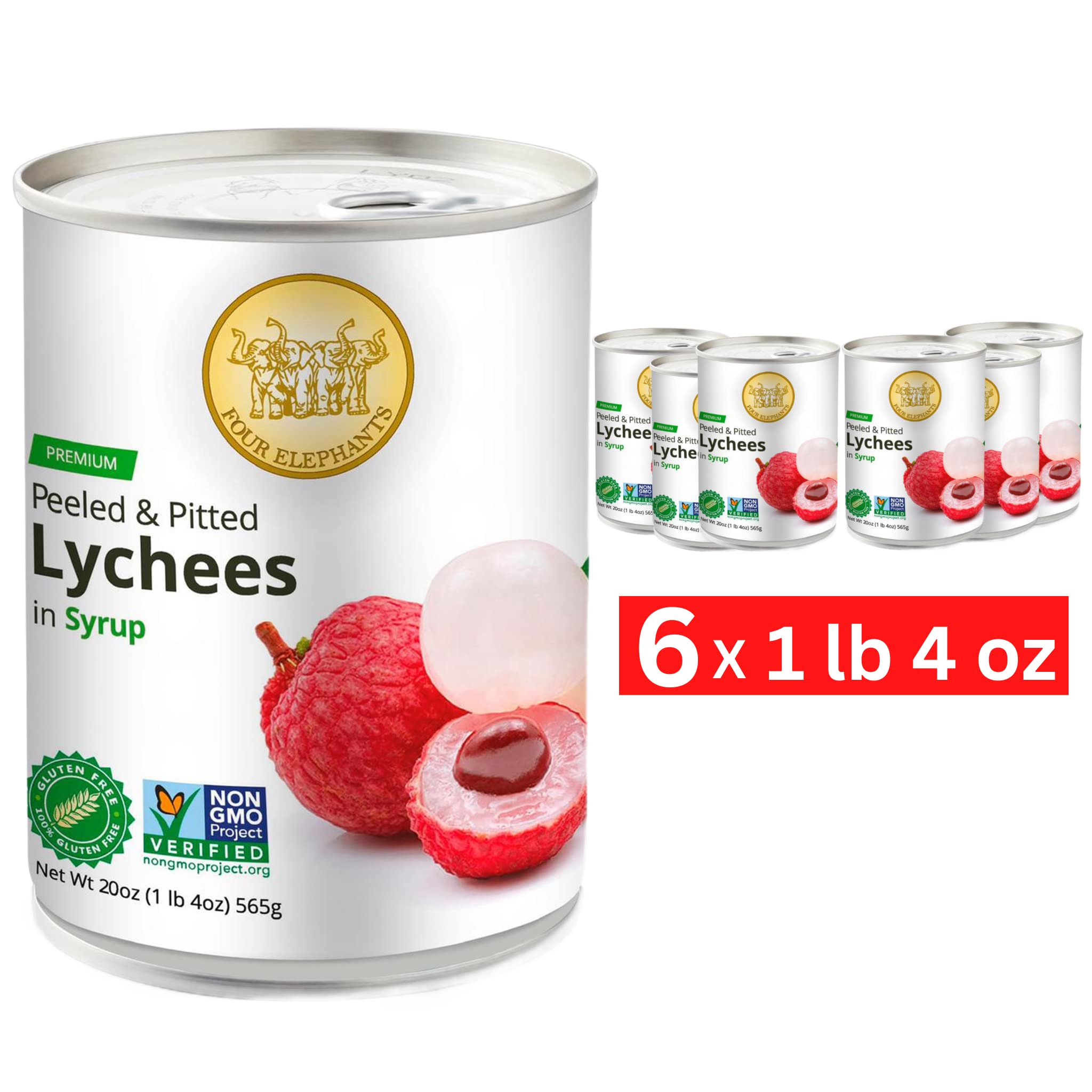 Oregon Fruit Pitted Red Tart Cherries in Water Natural 14.5 oz Can ...