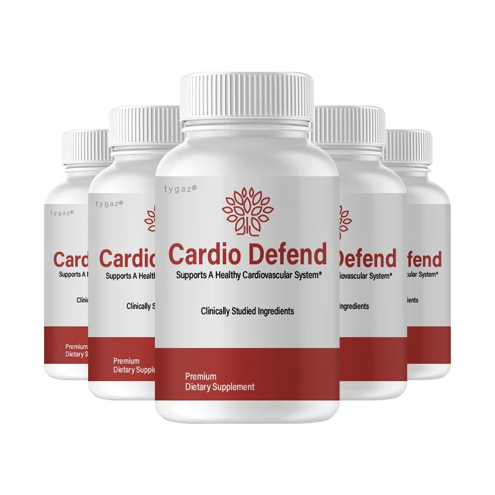 (5 Pack) Cardio Defend Capsules - CardioDefend Capsules - Walmart.com