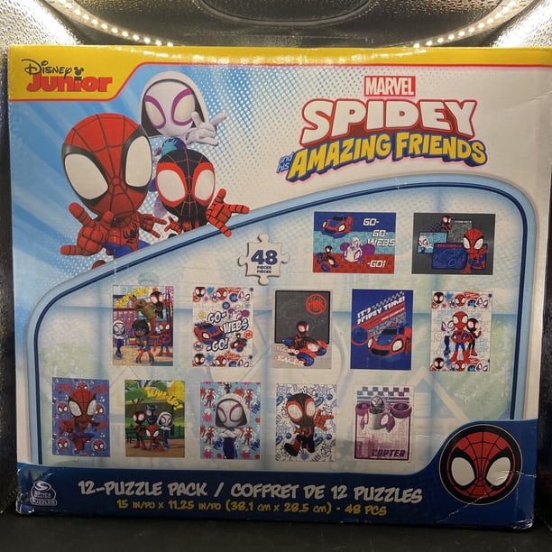 Marvel Spidey & Amazing Friends 12 Puzzle Pack - Walmart.com