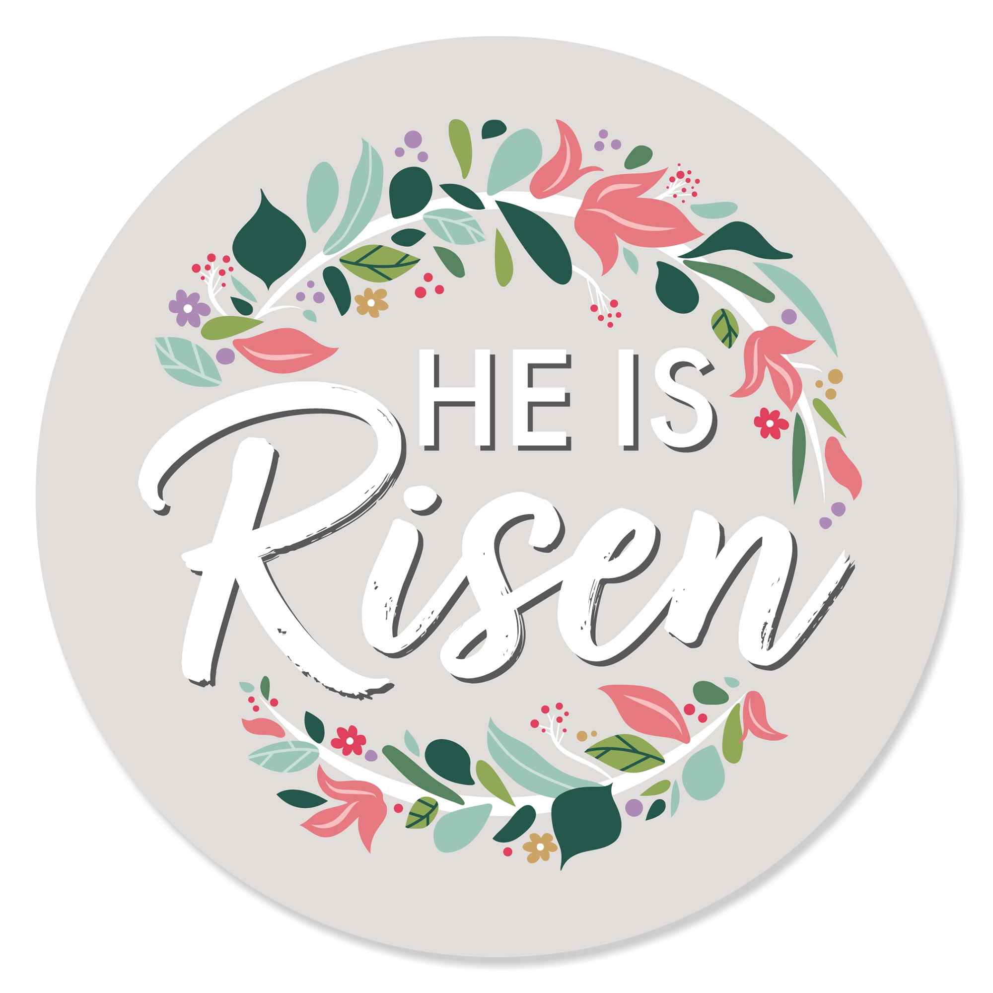 Big Dot of Happiness Religious Easter - Christian Holiday Party Circle ...