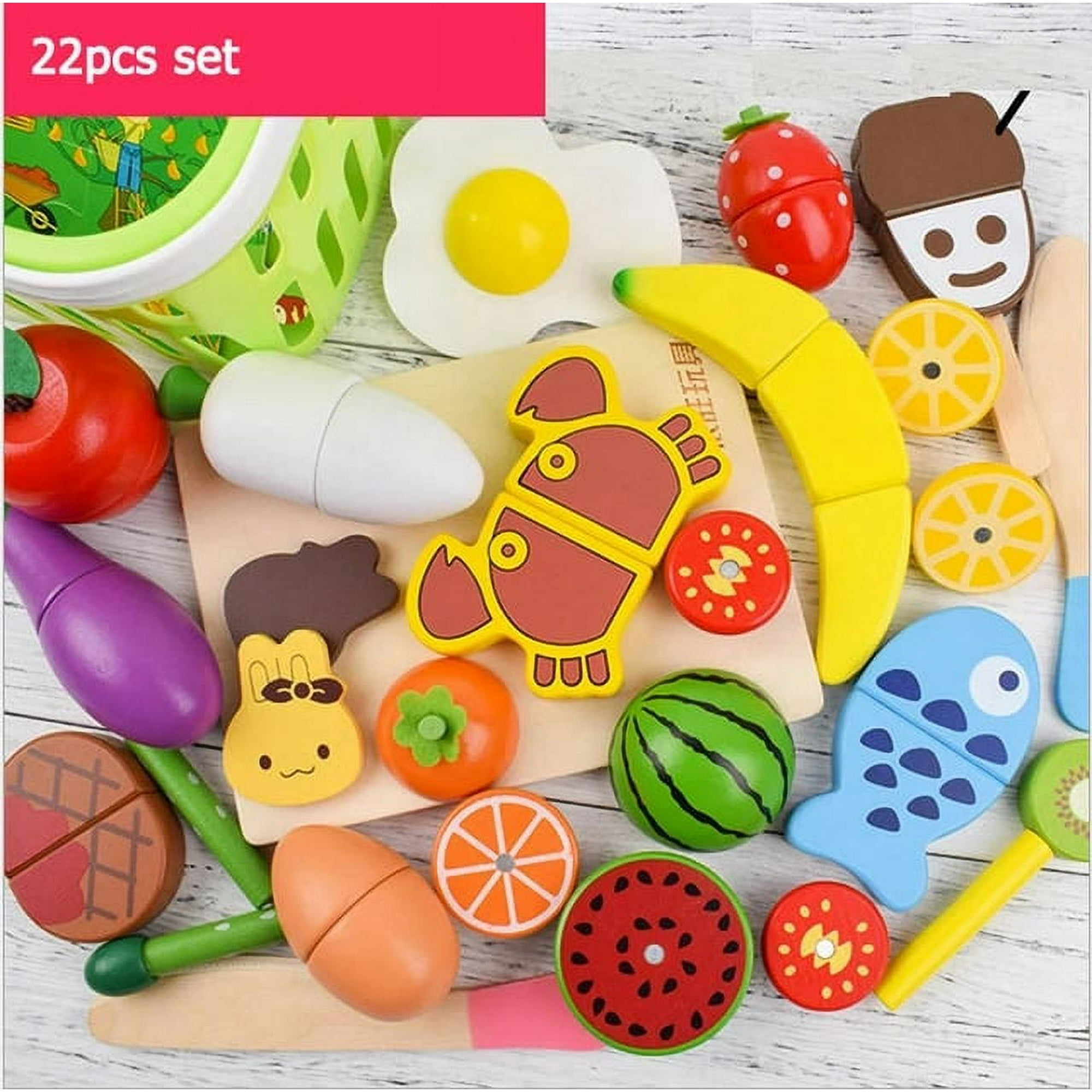 Click here for Generic Wooden Kitchen Toys Cutting Fruit Vegetabl... prices