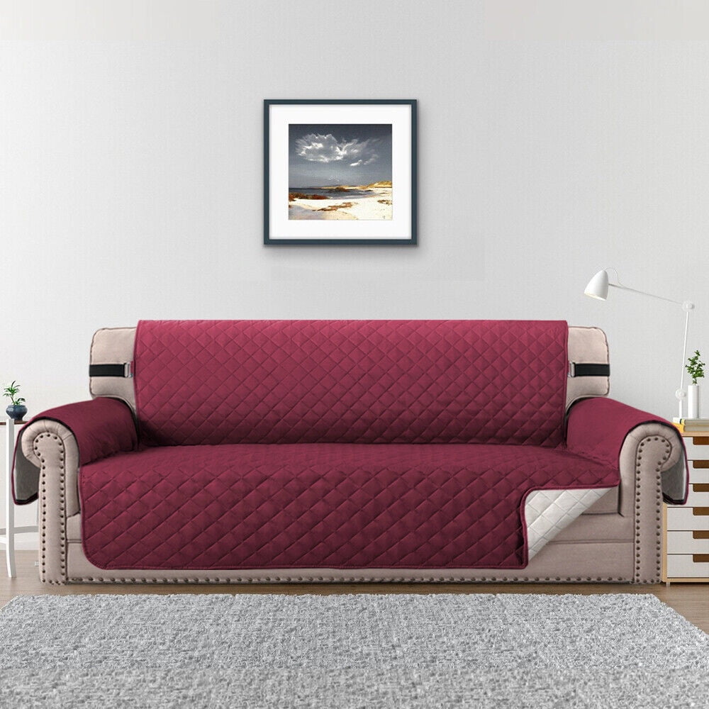 SHANNA Sofa Slipcover Reversible Quilted Sofa Cover, Water Resistant ...
