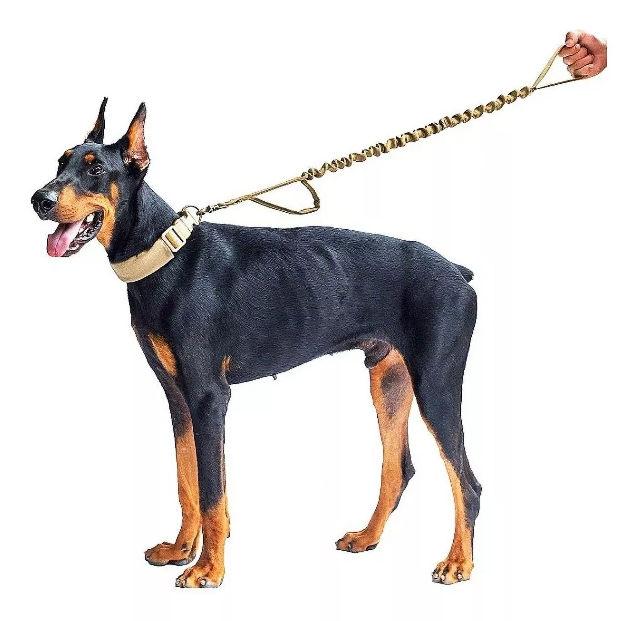Correa Tactica Perro Militar Doble Bungee K9 Entrenamiento | Walmart en ...
