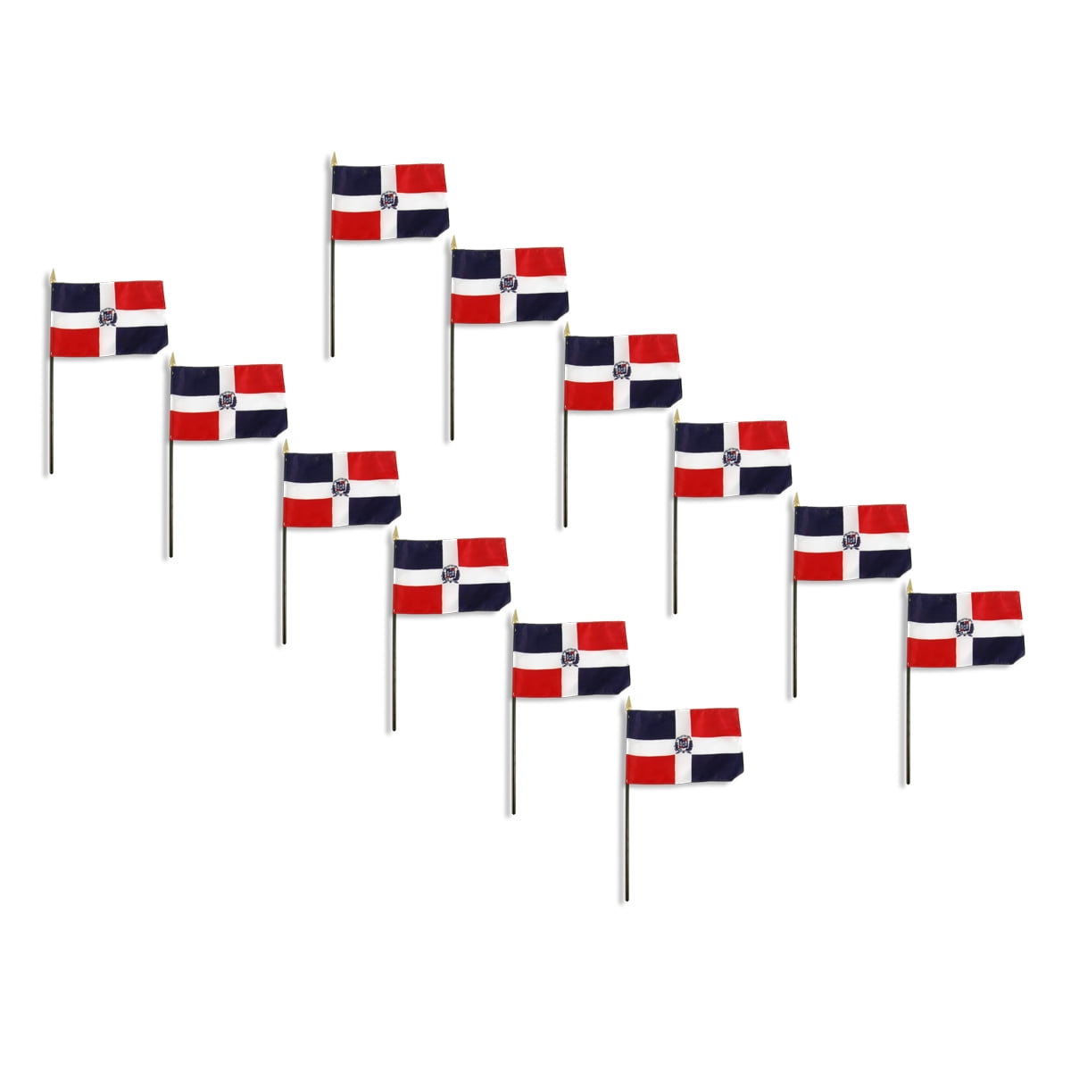 Online Stores Dominican Republic Flag 4in x 6in - 12 PK - Walmart.com