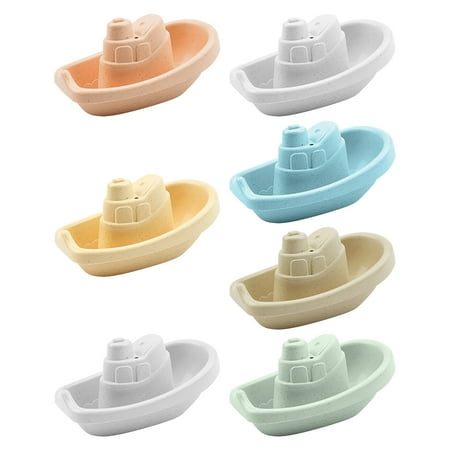 matoen Clearance Toys 6-piece Bath Boats Toy Children's Small Bath ...
