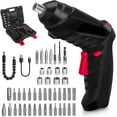 KIDSJOY Electric Screwdriver Set 47PCS 3.6V Cordless Rechargeable Power ...