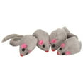 Penn-Plax Play Fur Mice Cat Toys, Mixed Bag of 12 Play Mice, 3 Color ...