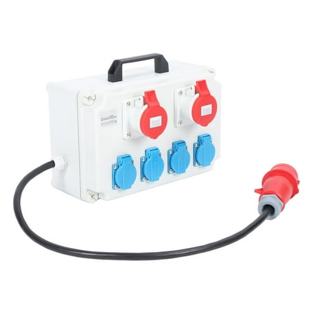 Compact Distribution Box, Waterproof Socket Box Easy Connection AC 220 ...